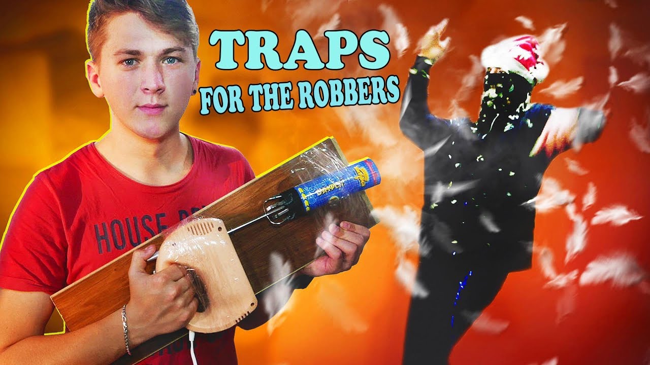 COULD YOU SURVIVE HOME ALONE? TRAPS FOR THE ROBBERS - YouTube