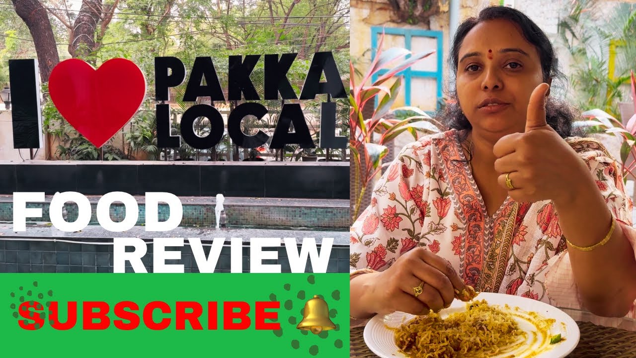 Food @ PAKKA LOCAL, Banjara hills #meethosaritha - YouTube