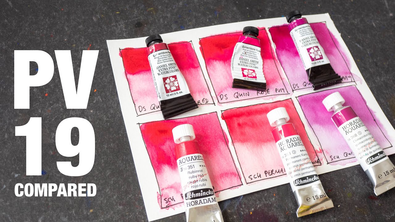 Pigment PV19 Comparison - YouTube
