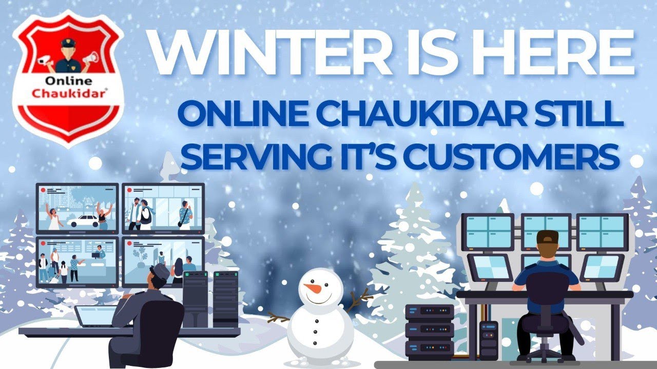 Online Chaukidar is Still Serving For Its Customers In Winter - YouTube