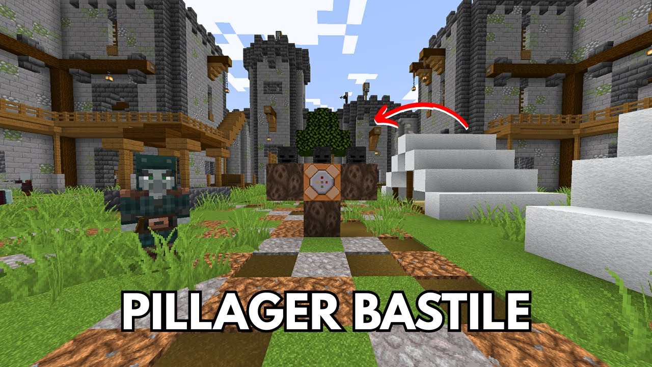 What happens if you Spawn Wither Storm in the PILLAGER BASTILE ?? - YouTube