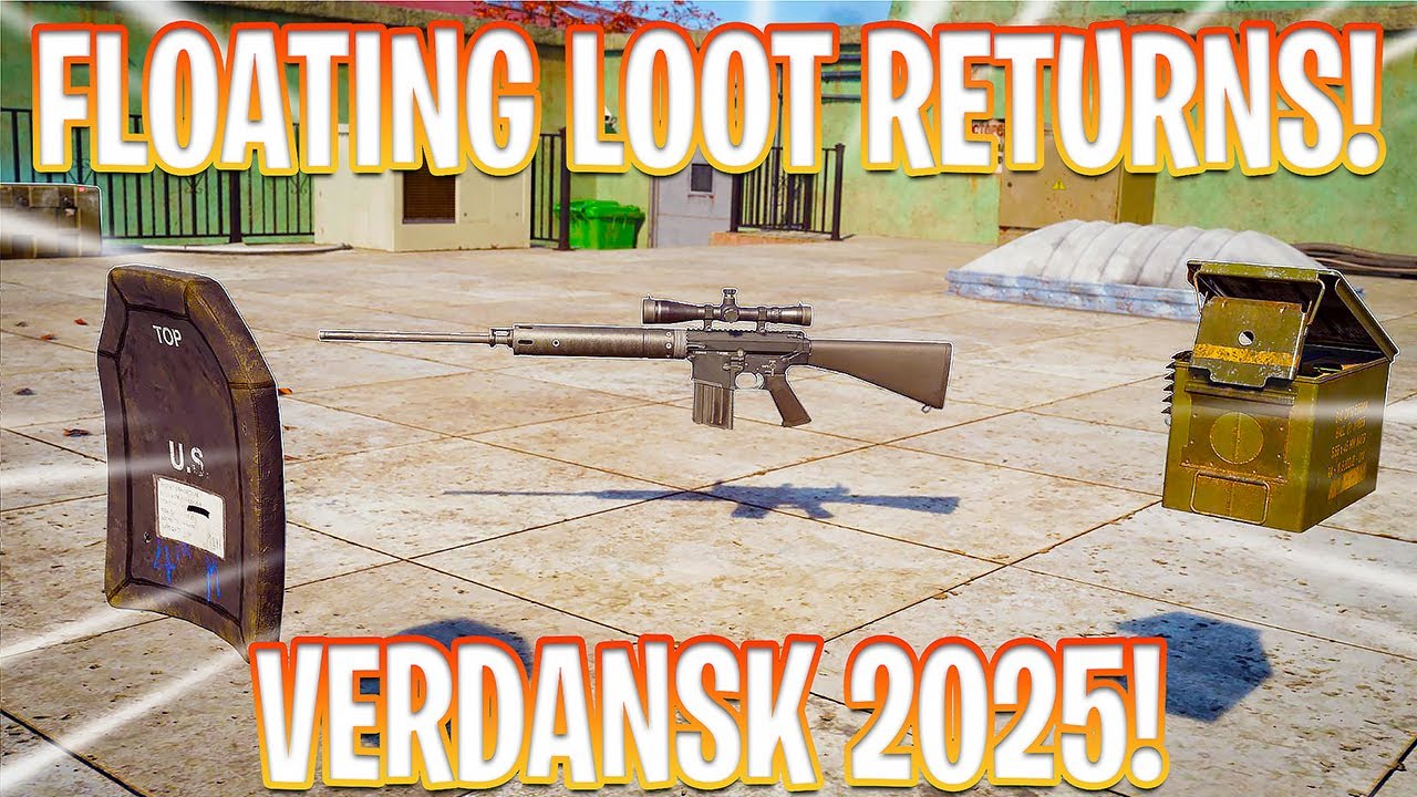 new FLOATING LOOT is RETURNING to VERDANSK in WARZONE SEASON 3! Black ...
