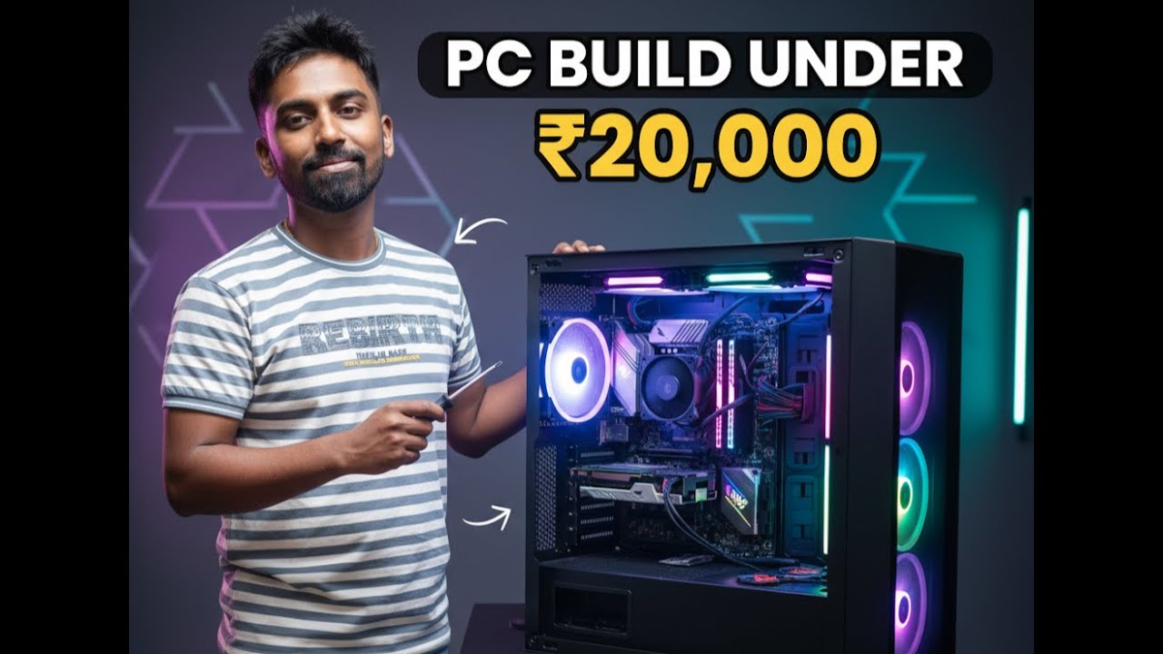 I build the Budget pc Just 20k Part 1 | TechCanvas - YouTube