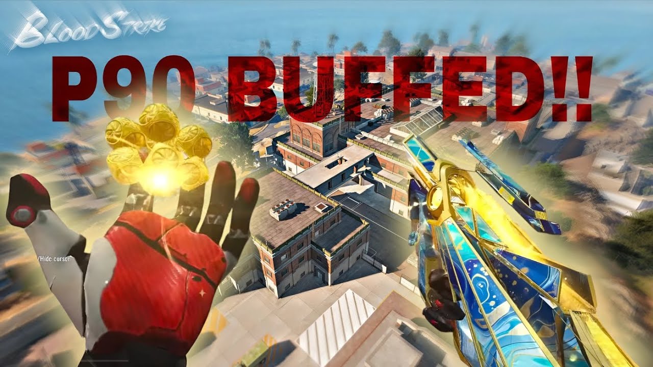 META P90 IS BACK⚡| Full Movement BloodStrike insane gameplay - YouTube