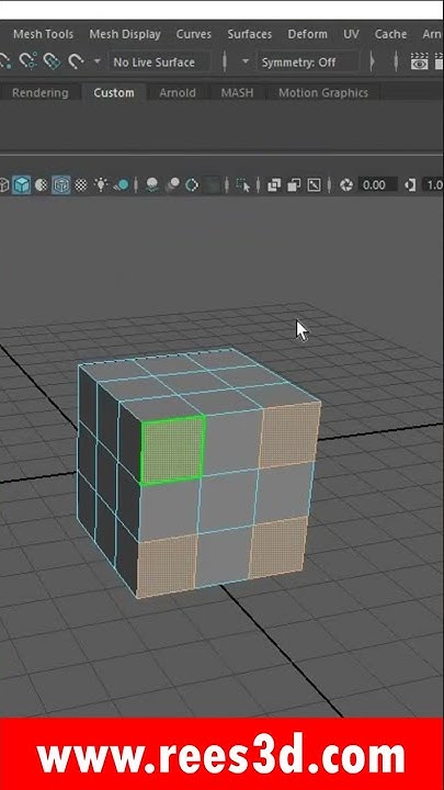How to Save Selection in Maya 2023 #shorts #rees3d #maya - YouTube