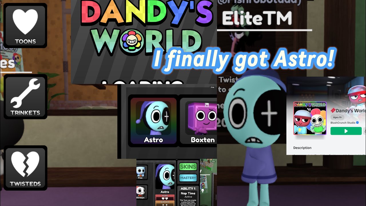 I Finally Got Astro! (Dandy’s World) - YouTube