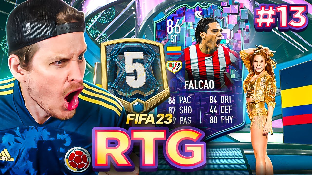 I took FLASHBACK FALCAO into Div 5 and THIS happened! FIFA 23 RTG #13 ...