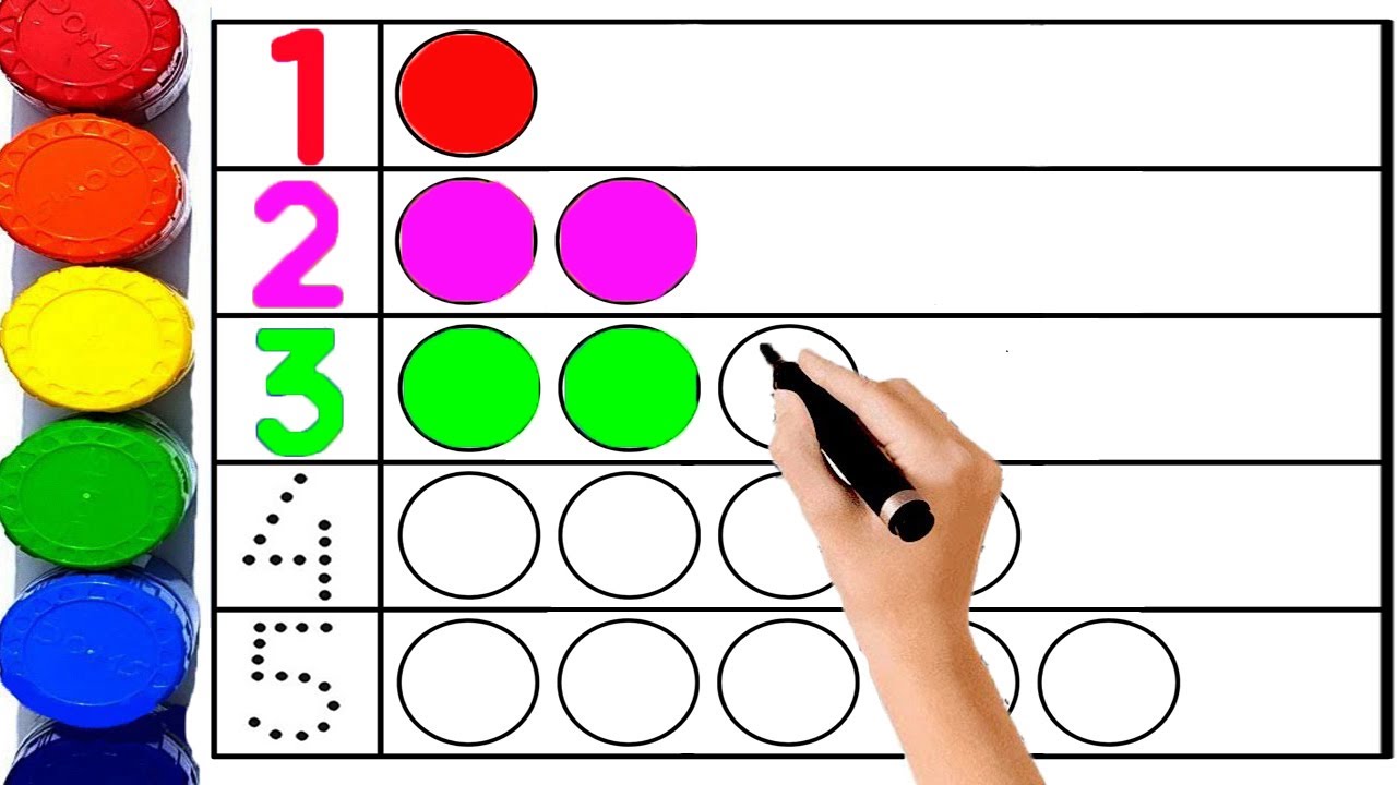 Shapes drawing for kids, numbers to 100, Learn 2d shapes, Colors for ...
