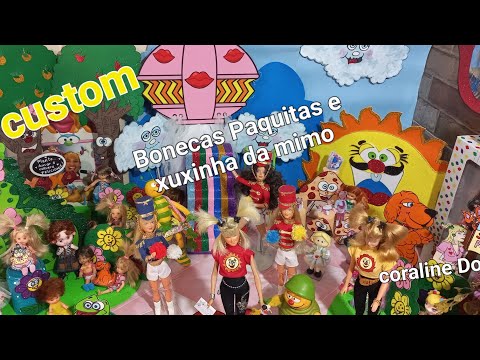 Custom paquitas , xuxinha mimo e mini cenário xou da xuxa by coraline ...