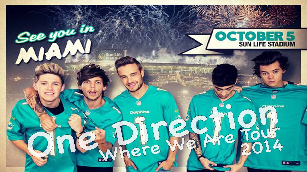 Best One Direction Concert! (Where We Are Tour) - Miami - YouTube