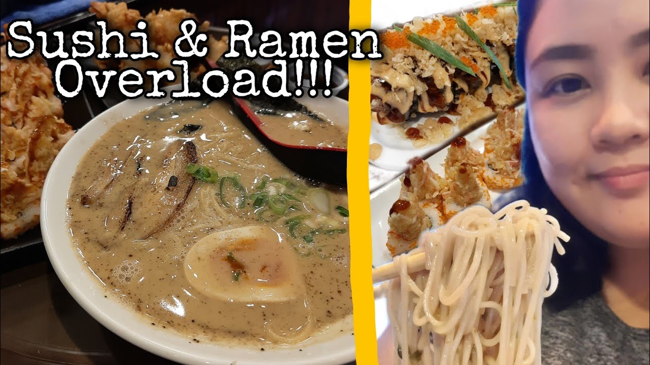 Delicious Ramen and Sushi at Makimura Ramen Bar Angeles Pampanga - YouTube