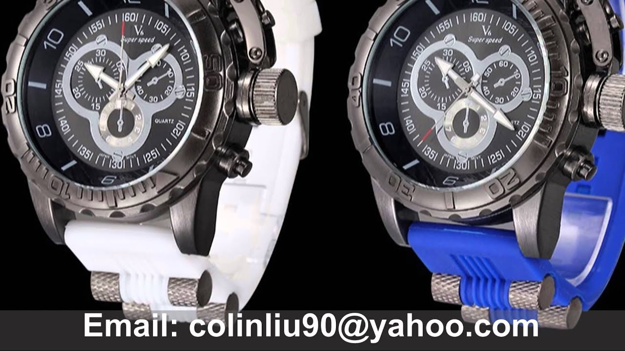 V6 Watch Brand Men Sports Watches Waterproof - YouTube