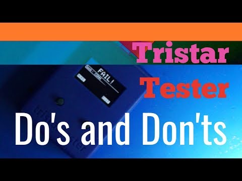 Tristar Tester--Do's and Don'ts - YouTube