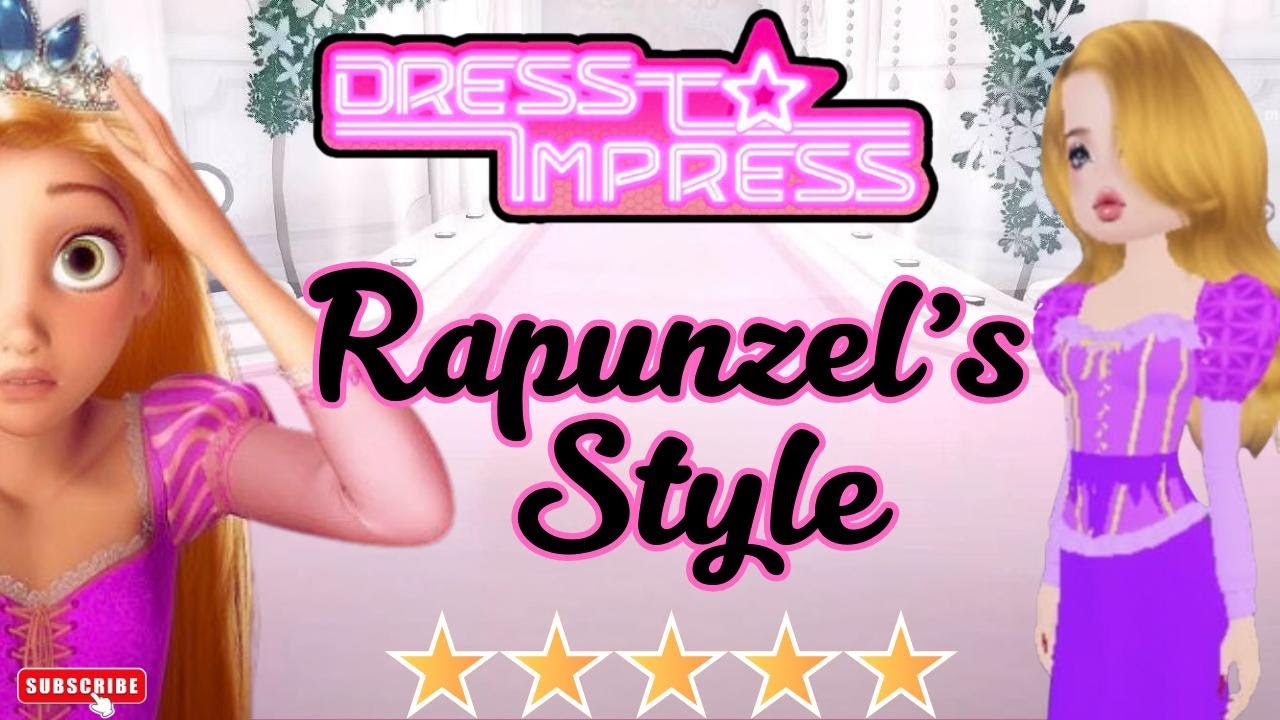 Rapunzel’s Style | Roblox | Played Dress To Impress - YouTube