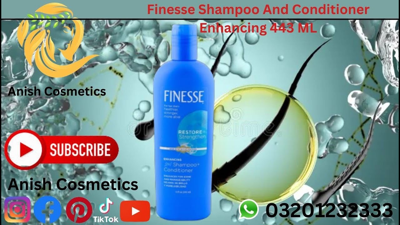 Finesse Shampoo and conditioner.mp4| Restore Shampoo | Conditioner ...