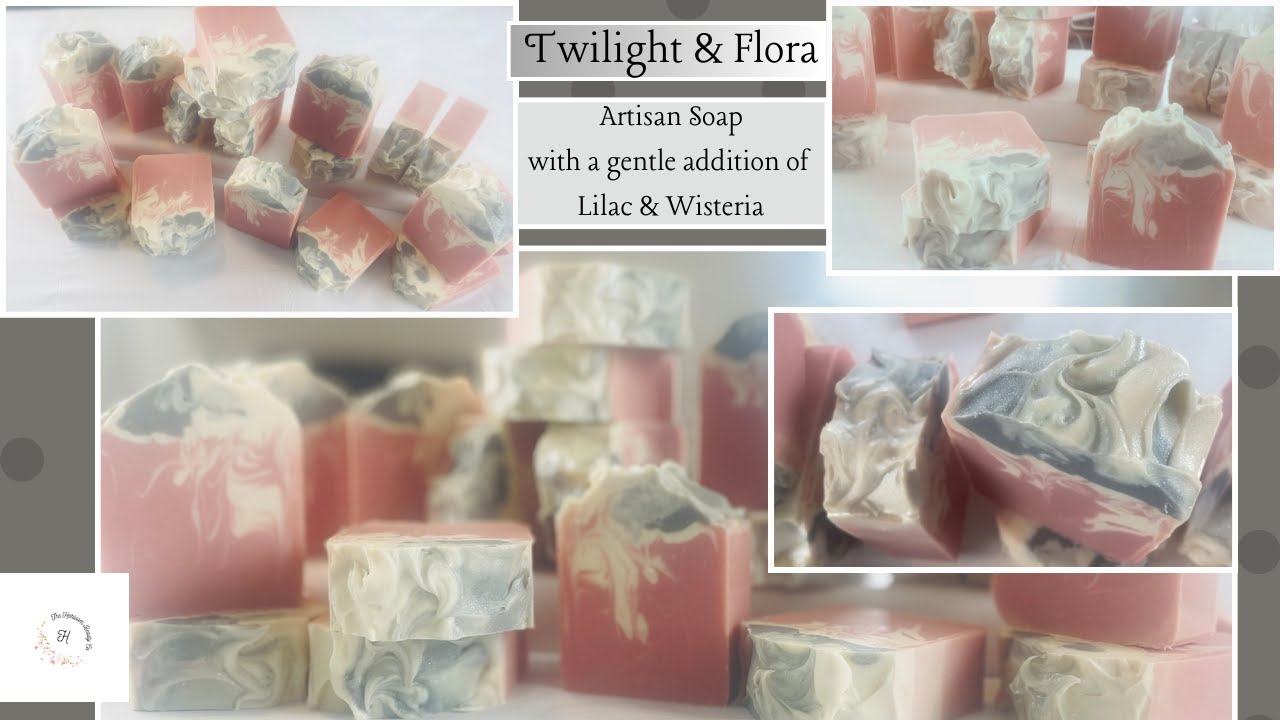 Lovely Twilight & Flora Soap! #handmadesoap #scentedsoap #beautysoap # ...