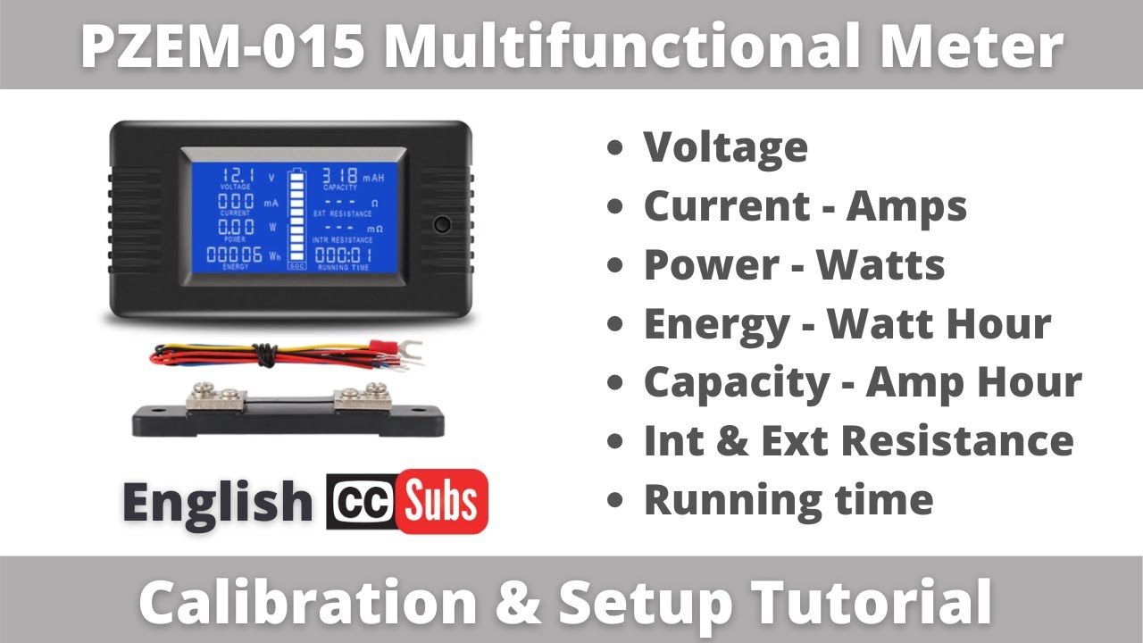 PZEM-015 Calibration & Setup Tutorial (TAGALOG with English Subtitle ...