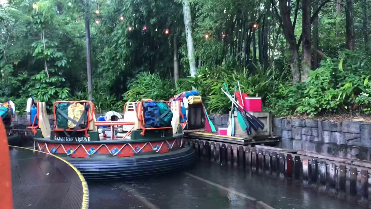 Wild river raft ride at Disney Animal Kingdom - YouTube