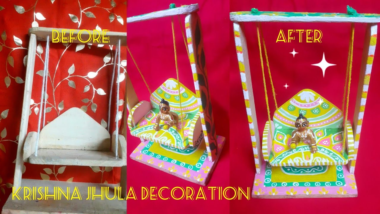 #shorts #oldjhuladecorationidea // old Jhula Decoration Idea // Jhula ...