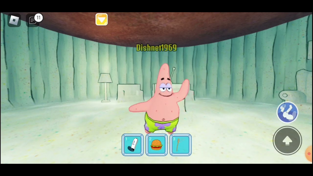 Patrick Star Dances To I Wrote This Song - YouTube