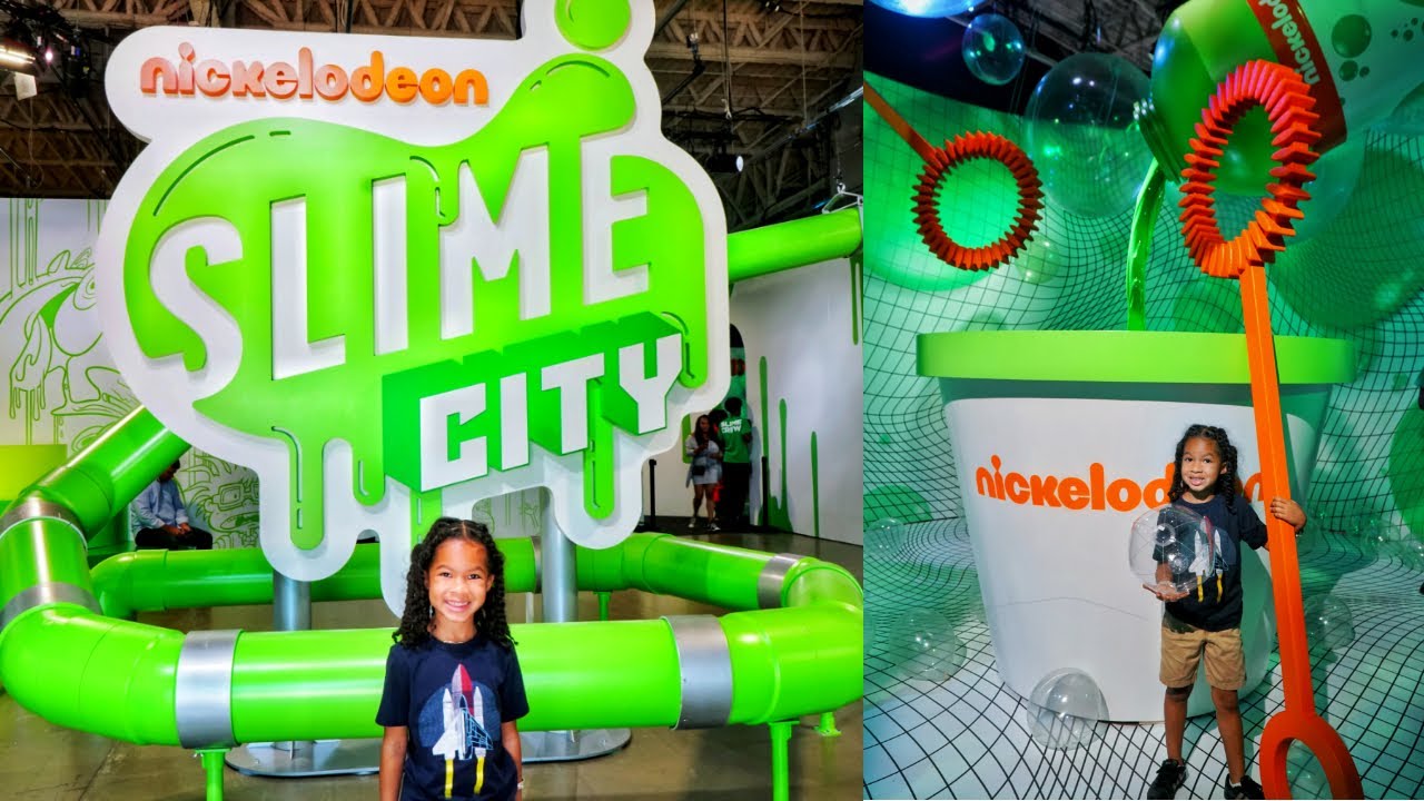 Nickelodeon Slime City // Atlanta w/Kids! - YouTube
