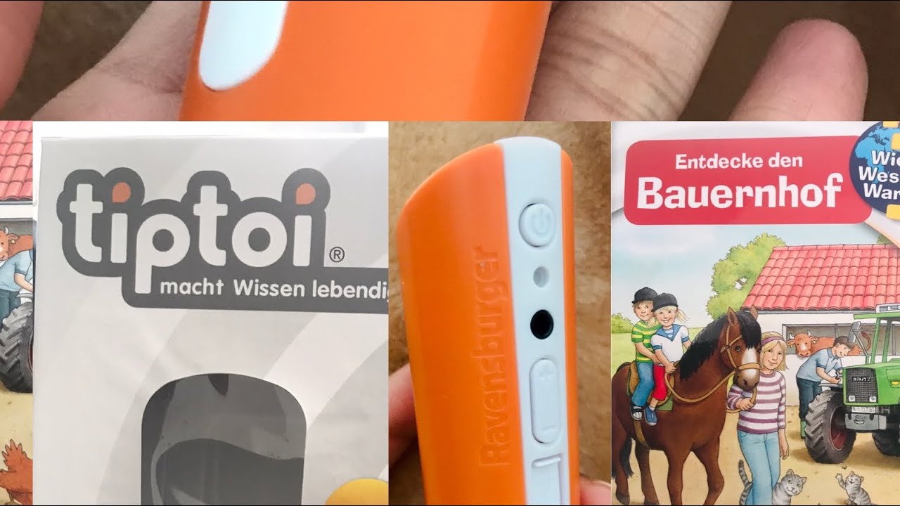 Tiptoi Starter set review... How to use the pen ... 👍🏻 - YouTube