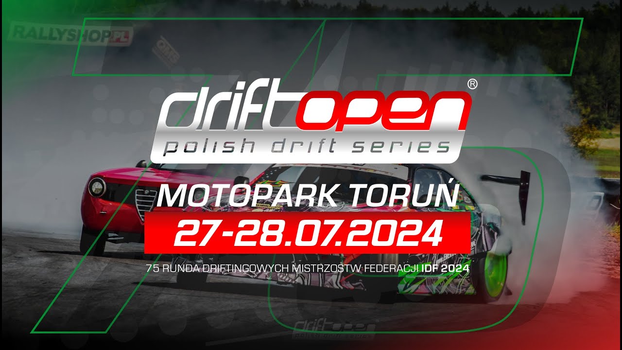 DRIFT OPEN #75 MOTOPARK TORUŃ - YouTube