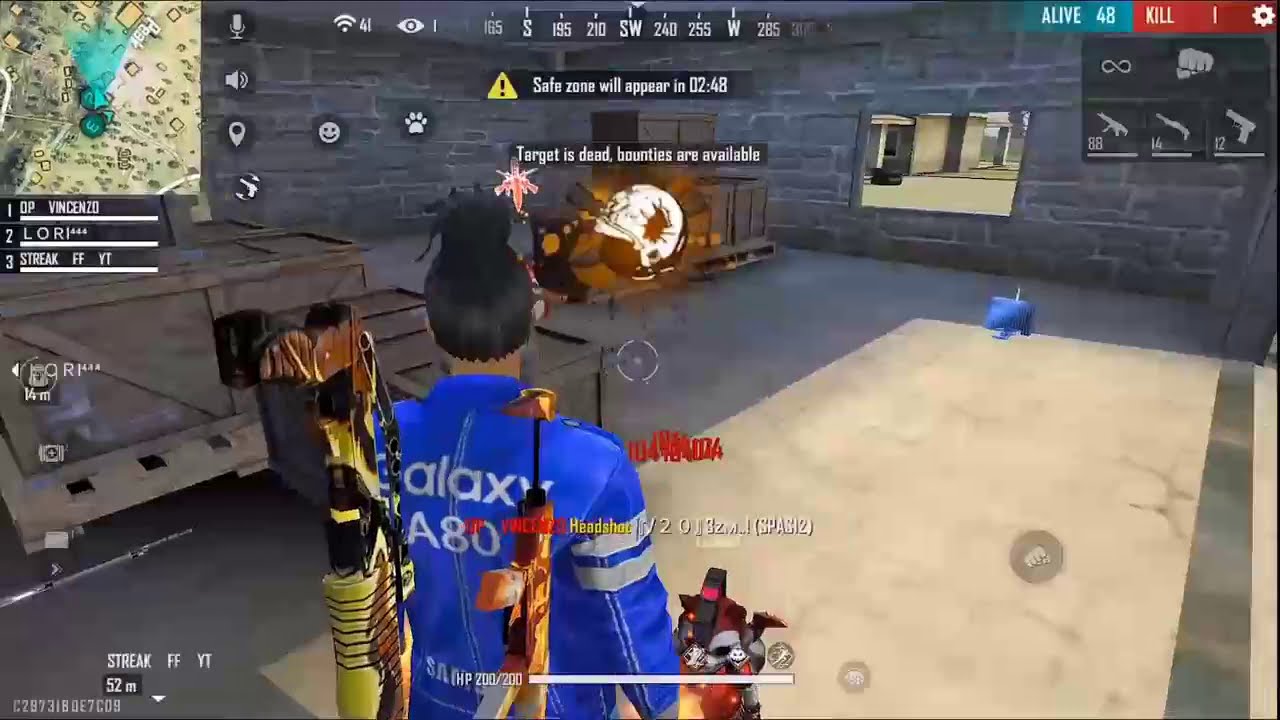 Vincenzo free fire video | Vincenzo video | Vincenzo playing video ...