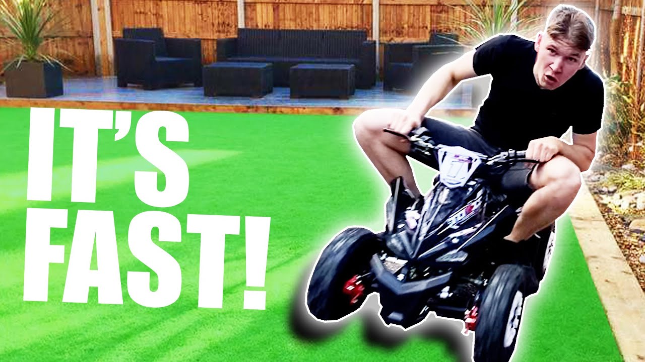 I Bought Kids Electric Quad Bike - YouTube