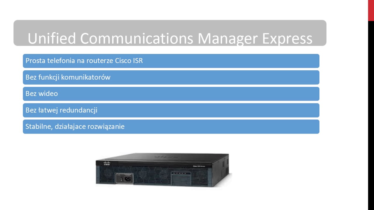 Cisco UCM - prezentacja handlowa - YouTube