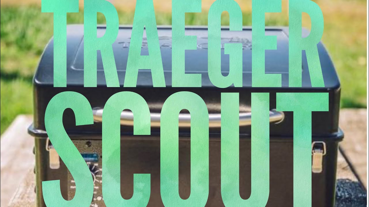 Traeger scout pellet grill unboxing - YouTube