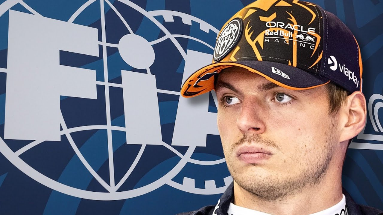 Verstappen issues DEFIANT statement following FIA penalties - YouTube