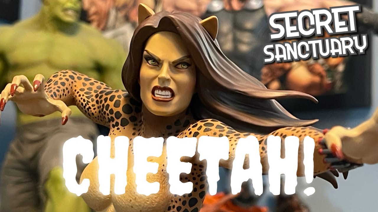 Tweeterhead’s Super Powers Cheetah Statue Review - YouTube
