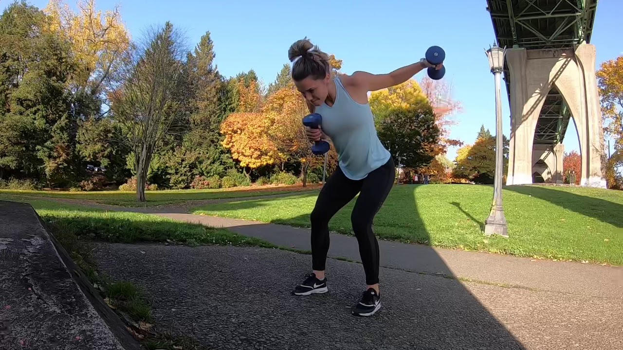 Bent Over Row & Reverse Fly Combo - YouTube