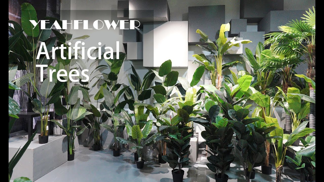 129th Canton Fair 2021China artificial Flower Factory Artificial trees ...