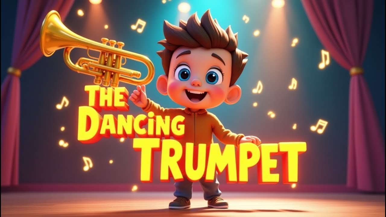 🎺 The Dancing Trumpet 🎶 | Fun Kids' Poem & Song | Magical Music ...