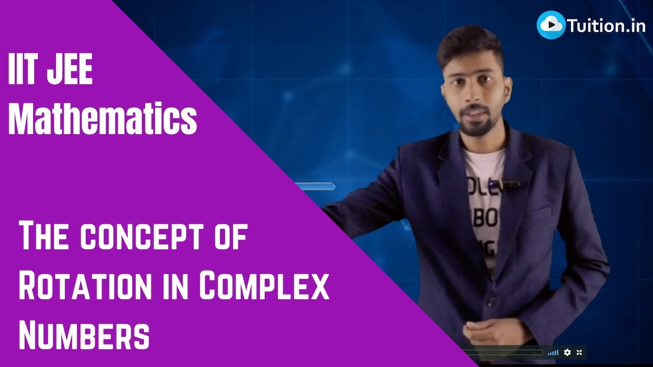 Concept of Rotation in Complex Numbers | IIT JEE Mathematics - YouTube