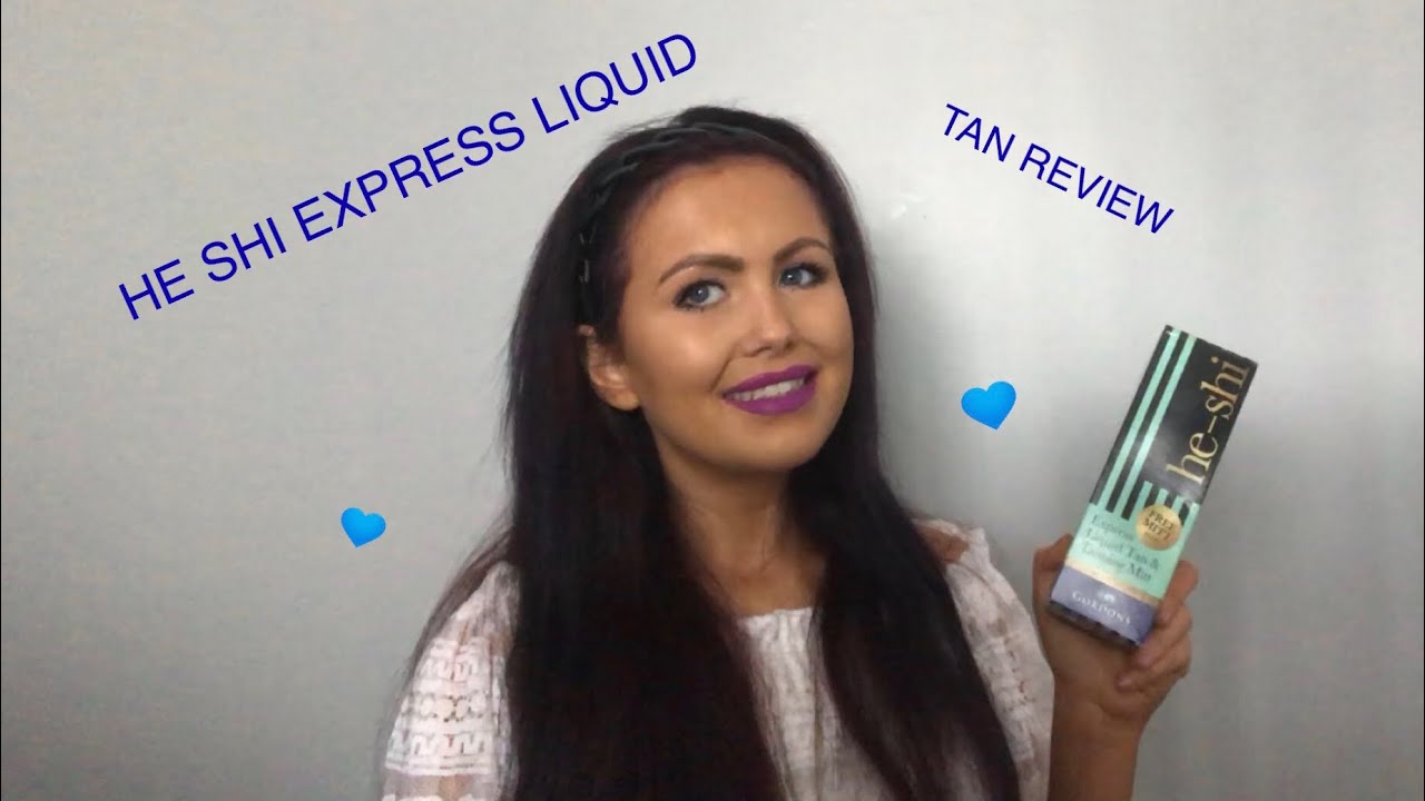 He Shi Express Liquid Tan Review - YouTube