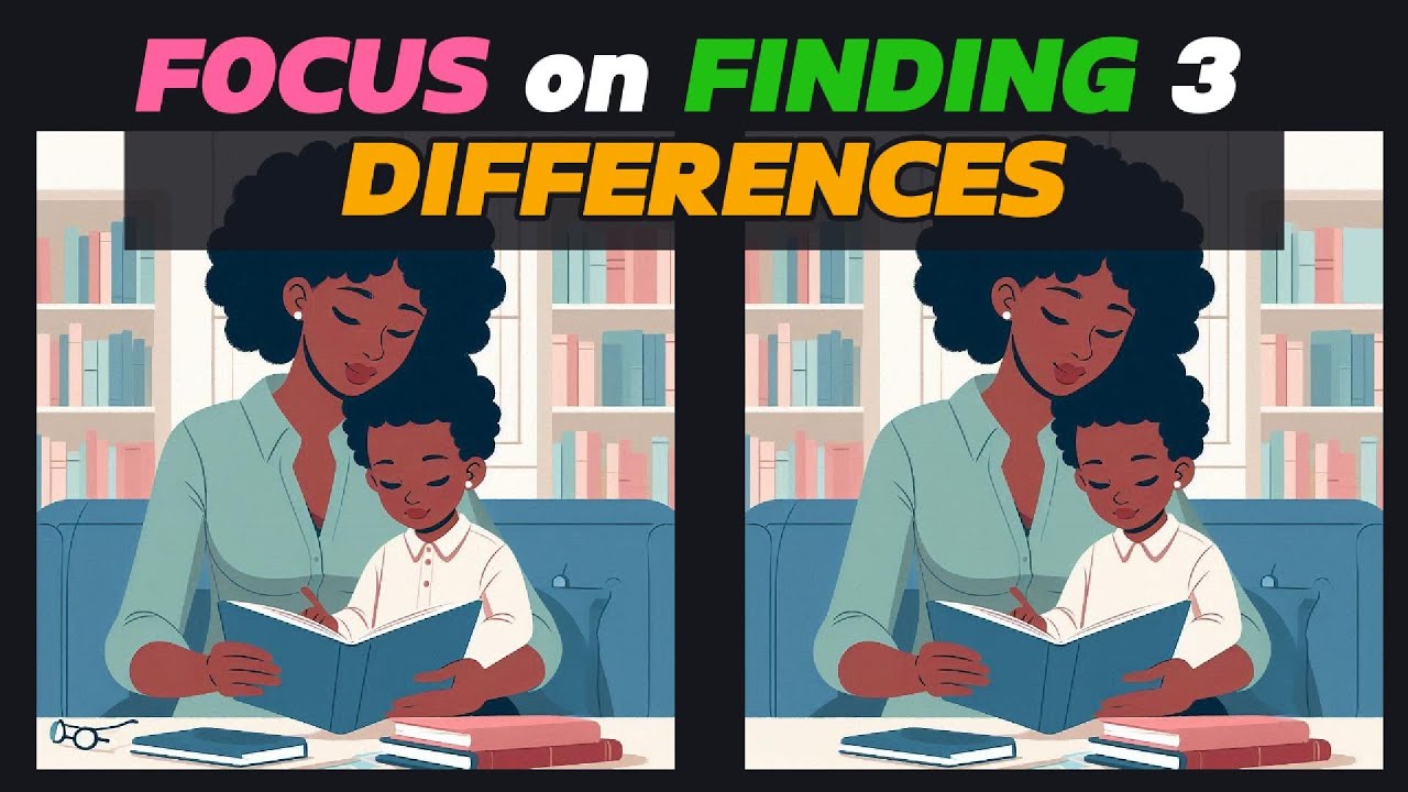 FOCUS on FINDING 3 DIFFERENCES. #findthedifference #dementiaprevention ...