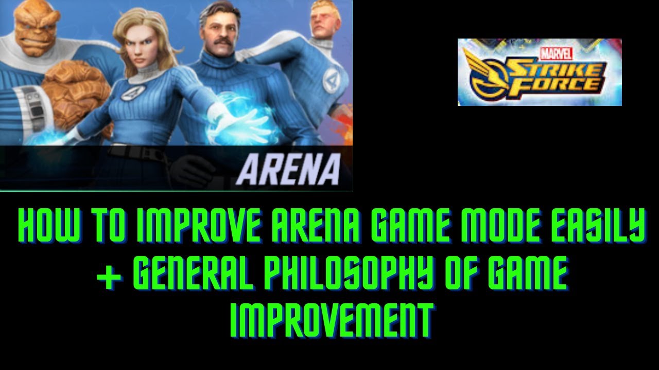 Marvel Strike Force | How to improve arena | General game improvement ...