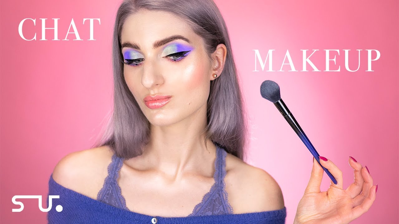 CHAT MAKEUP #4 BRWI NA MYDŁO?! - YouTube