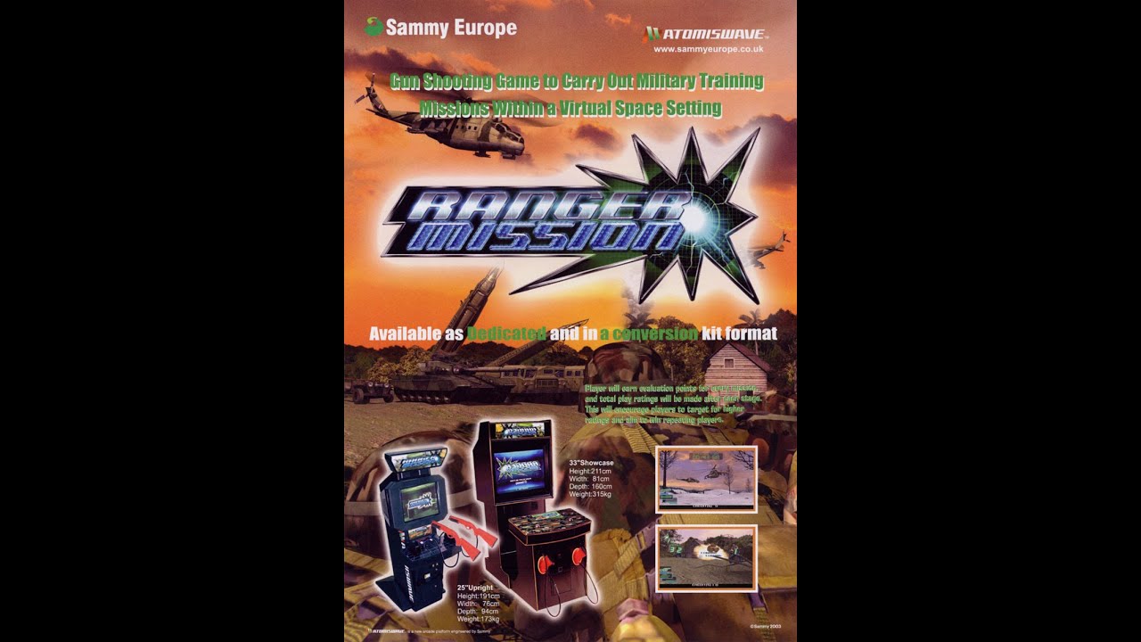 ranger mission Old-school SEGA atomiswave arcade shooter 2015 demul ...