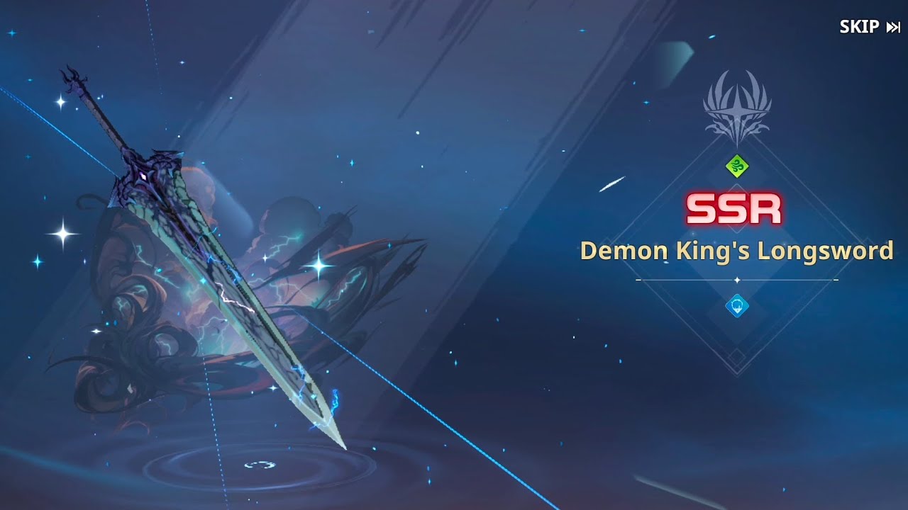 DEMON KING'S LONGSWORD SUMMONS [Solo Leveling: Arise] - YouTube