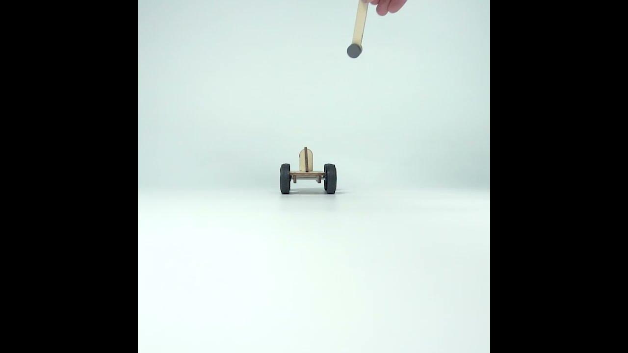 Magnetic Trolley C4l Wooden Stem Sets Steameducation Steam Diy Steamactivities Robot Youtube