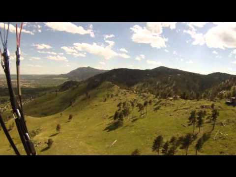 Boulder Co Paragliding - YouTube