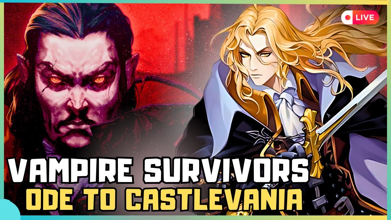 Vampire Survivors: Ode to Castlevania (PT-br) 🔴 - YouTube