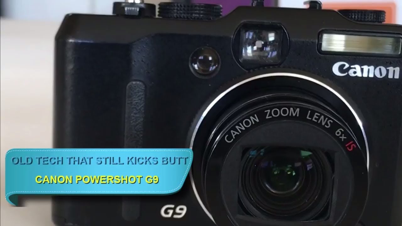 Canon Powershot 12 megapixel G9 camera review - YouTube