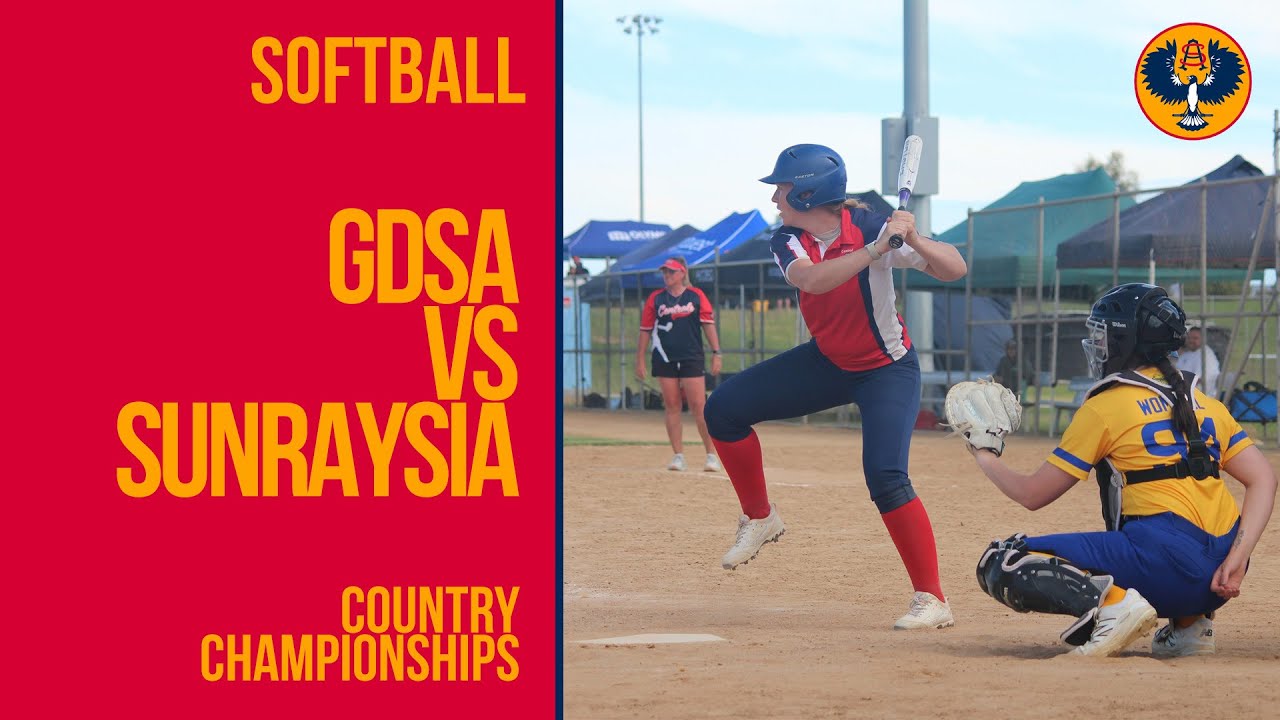 Softball | GDSA vs Sunraysia | SA Country Championships | Women's Grand ...