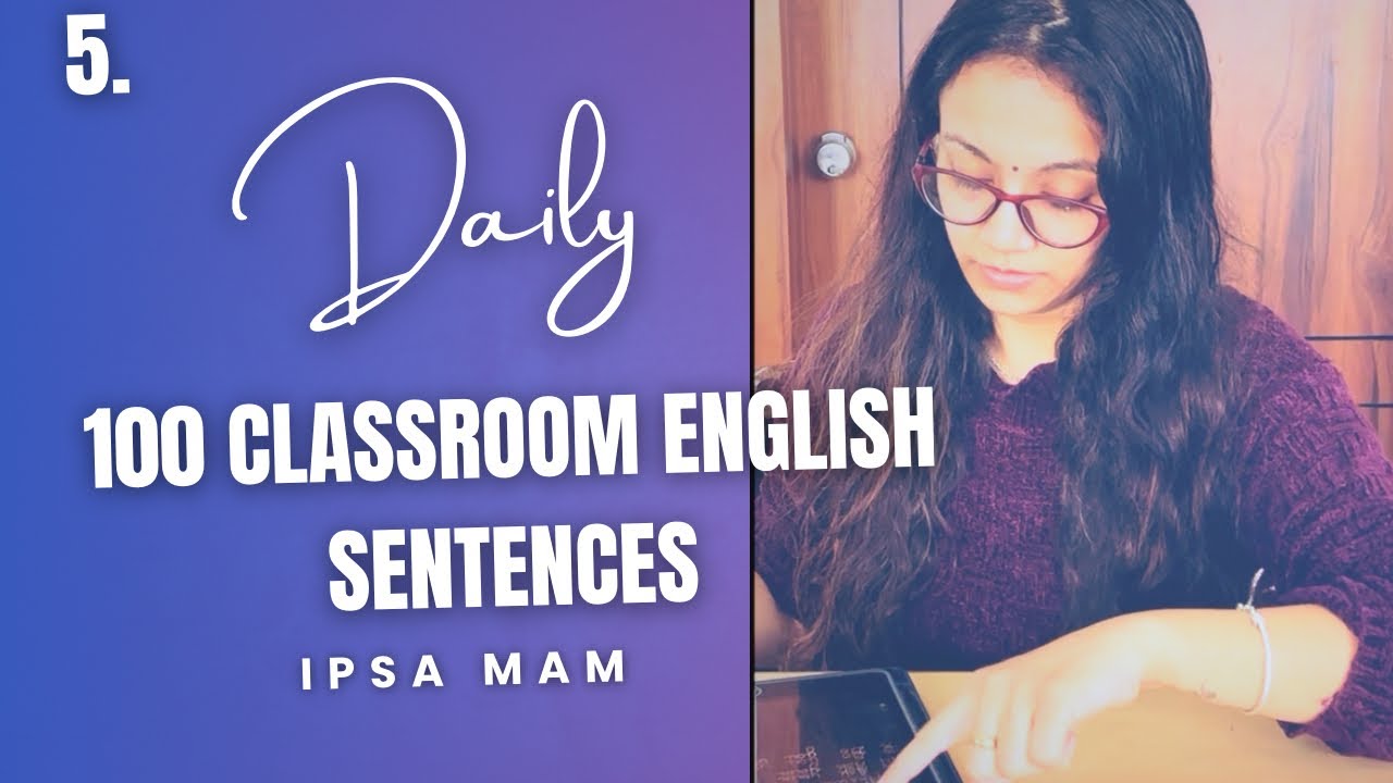 5. Teach Like a Pro! Essential English Sentences for Classroom - YouTube