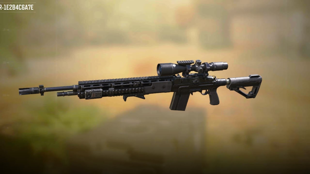 M21-EBR Sniper Rifle Best Gunsmith For Range And Ads In Cod MOBILE 2025 ...